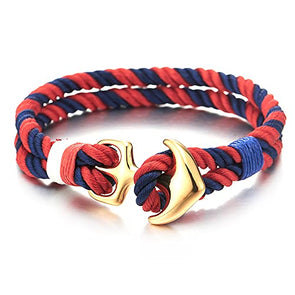 Men's Rope Bracelets - COOLSTEELANDBEYOND Jewelry