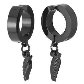 Clip On Earrings For Men - COOLSTEELANDBEYOND Jewelry