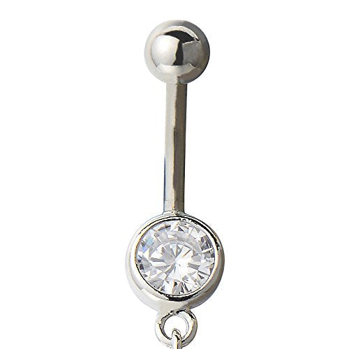 Belly Chain Belly Button Ring Body Jewelry Piercing Navel Ring with ...